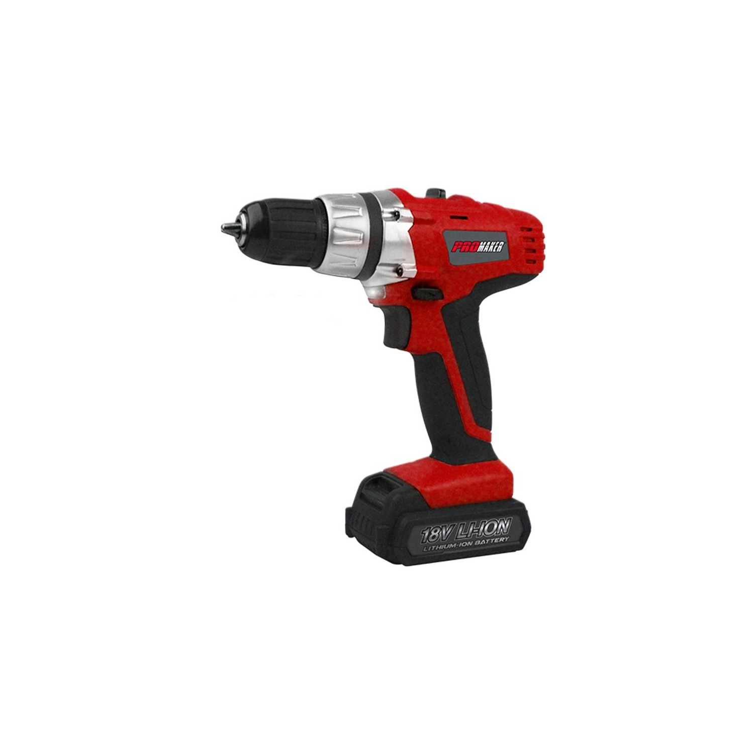 Promaker Cordeless Drill Driver 18.0V LI-ION PRO-TI18.2Battery: LI ...
